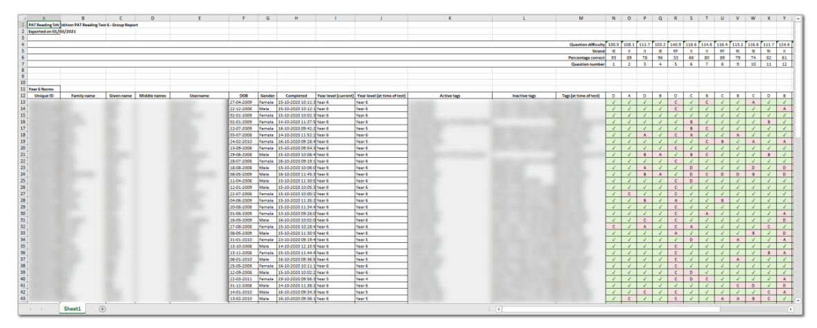 Extracting PAT Data from OARS to Import into GradeXpert