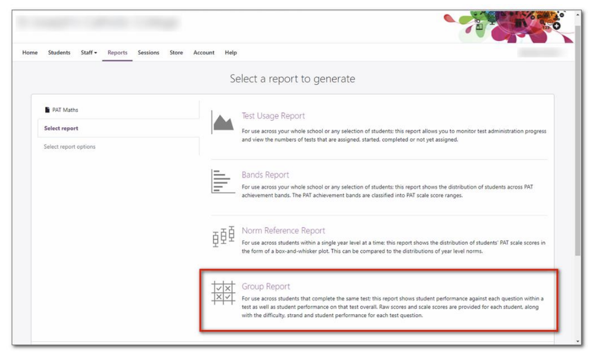 Extracting PAT Data from OARS to Import into GradeXpert