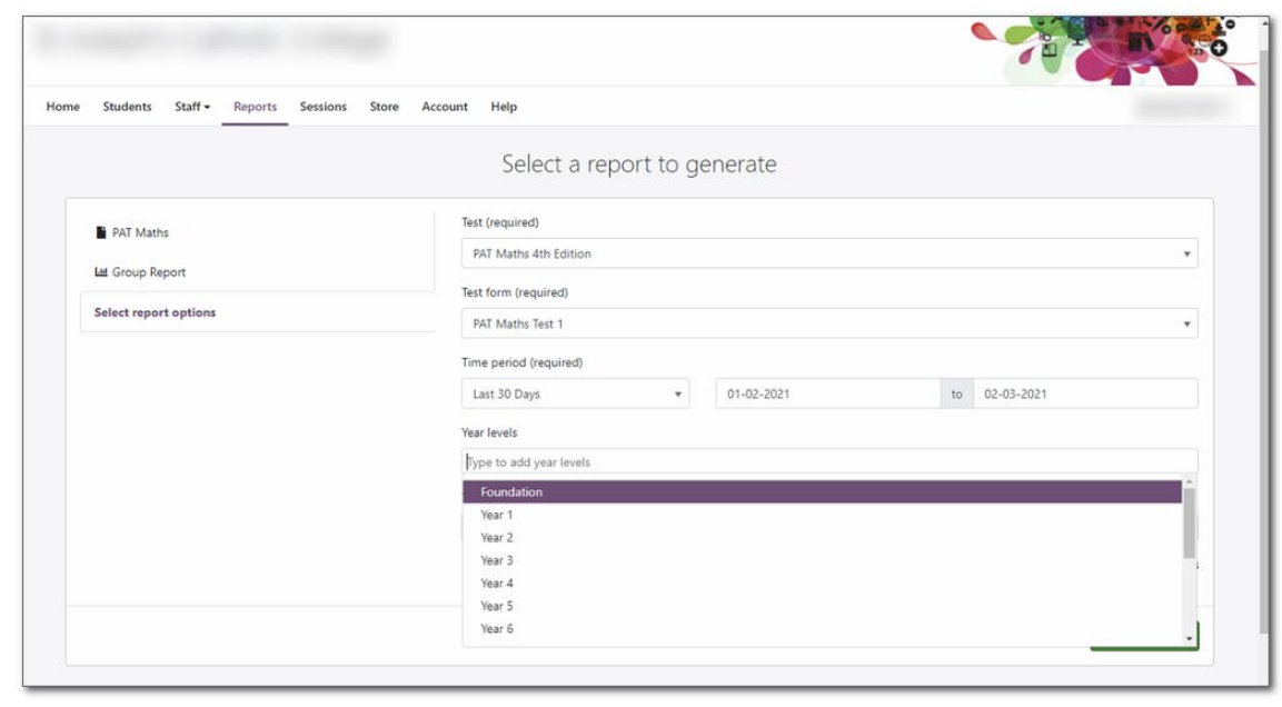 Extracting PAT Data from OARS to Import into GradeXpert