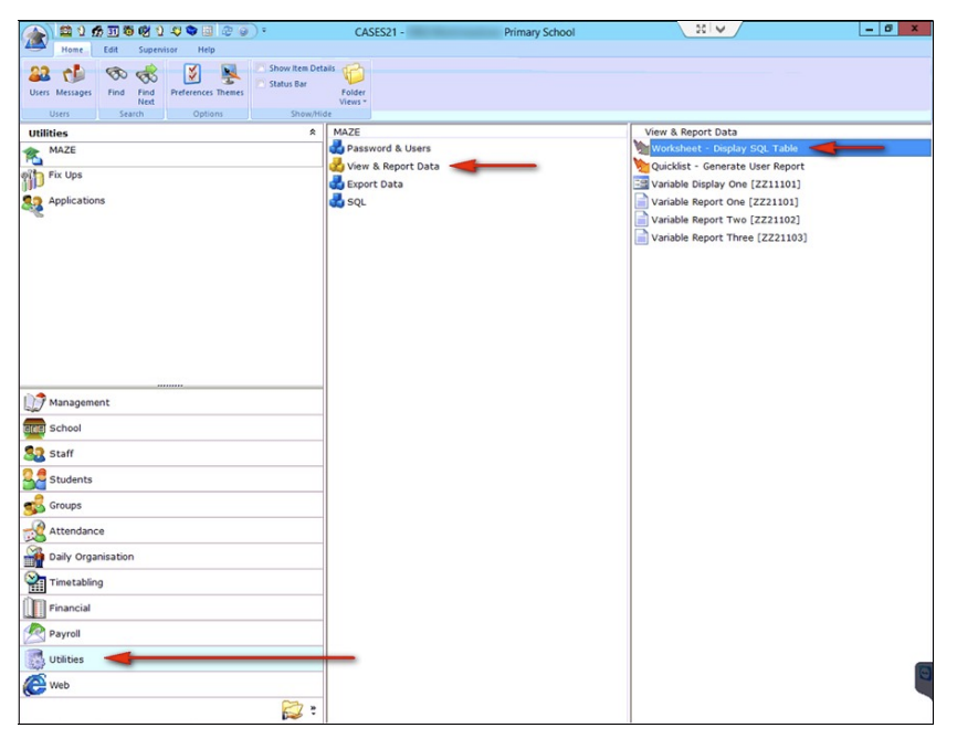 Extracting Victorian Curriculum data from CASES21