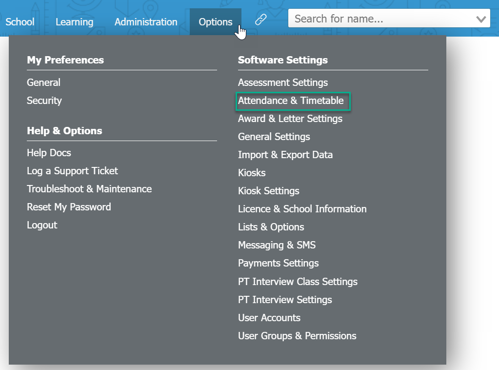 How to automatically add new students to the XUNO Basic Timetable