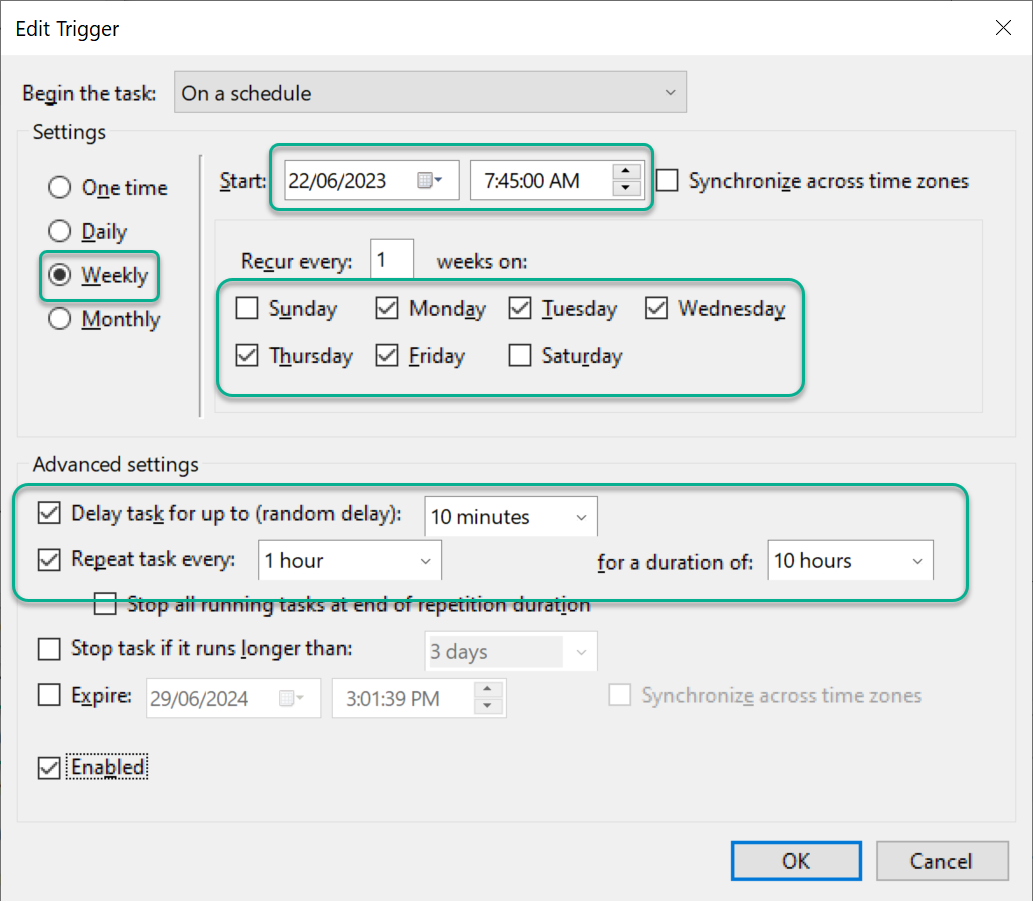 Setting up EduHub sync for XUNO Purchase Order System